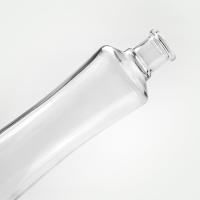 China Screen Printing Hot Stamping Painting Engraving Electroplating Glass Bottle with Cork Cap for sale
