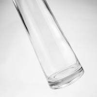 China Screen Printing Hot Stamping Painting Engraving Electroplating Glass Bottle with Cork Cap for sale