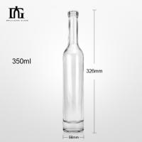 China Manufacture Modern Simple Glass Bottle Whisky 350ml Tequila for Industrial Beverage for sale