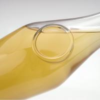China Liquors and Beverage 700ml Cork Stopper Transparent Glass Bottle for Brandy Vodka Spirit for sale
