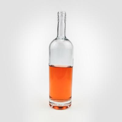 China Engraving Super Flint Glass Bottle for Whiskey Vodka Gin Liquor 500ml 700ml 750ml for sale