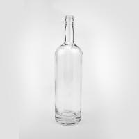 China Engraving Super Flint Glass Bottle for Whiskey Vodka Gin Liquor 500ml 700ml 750ml for sale