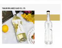 China Matte Dark Glass Vodka Bottle for Spirits and Wine Screen Printing Hot Stamping Painting for sale