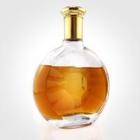 China 500ml 700ml 750ml Glass Bottles for Frost Surface Handling Gin Vodka Whiskey Liquor Spirit for sale