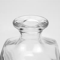 China Cap Type Cork Screw Both 750ml Square Shape Glass Gin Whiskey Liquor Bottle for Pharmacy for sale