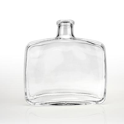 China Hot Stamping and Electroplating Glass Bottle 750ml for Liquor Packaging for sale