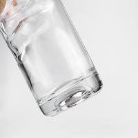 China Glass Bottle 750ml for Spirits and Wine Screen Printing Hot Stamping Engraving for sale