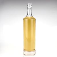 China Engraving Surface Handling Glass Bottle for Juice Wine Rum Capacity 500ml/700ml/750ml for sale