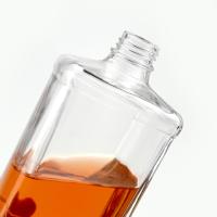 China Acceptable Customer's Logo Glass Spirit Rum Bottle 500ml 750ml SCREW CAP Sealing Type for sale