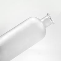 China 200ml 500ml 700ml 750ml Frosted Glass Bottle for Vodka Spirit Wine OEM/ODM Acceptable for sale