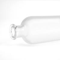 China 200ml 500ml 700ml 750ml Frosted Glass Bottle for Vodka Spirit Wine OEM/ODM Acceptable for sale