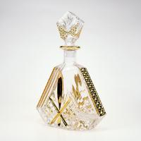 China Screen Printing Hot Stamping Painting Engraving Electroplating Glass Decanter for sale