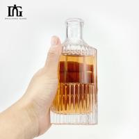 China 250ml Bar Glass Bottle for Liquor Mini Size Screen Printing and Hot Stamping OEM/ODM for sale