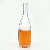 China 750ml Slender Red Wine Brandy Rum Wine Bottle Perfectly Sized for Coffee Enthusiasts for sale