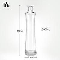 China 500ml Glass Wine Bottle Vintage Style Whisky Set with Acceptable Customer's Logo for sale