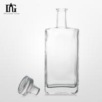 China Hot Stamping and Painting Glass Bottle for Rum Whiskey Vodka Spirits in 700ml Size for sale