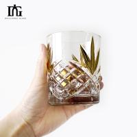 China Lead-free Wine Bottle Glass 650ml Black Beer Bottle Cork for Whiskey Decanter Set for sale