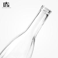 China OEM/ODM Acceptable Transparent Glass Bottle 700ml 750ml for Liquors and Beverages for sale