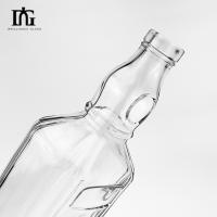 China Superior 700ml Whiskey Bottle Made of Extra Flint Glass with Engraved Decal Printing for sale