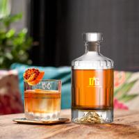 China Custom Label Glass Bottle for Whisky 750ml/700ml/500ml Liquors and Beverage Packaging for sale