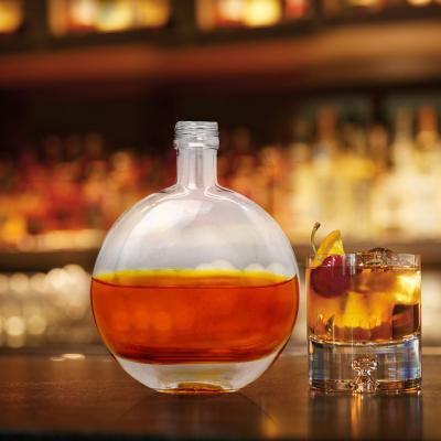 China 750ml Ceramic Bottle for Alcoholic Beverages Engraving Surface Handling for sale
