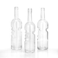 China 500ml/750ml Red Wine Bottle Angel's Hand Special-Shaped Glass for Beverage and Fruit Juice for sale