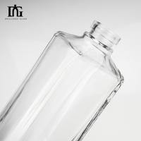 China Screen Printing Hot Stamping Painting Engraving Electroplating Glass Tequila Decanter for sale