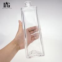 China Screen Printing Hot Stamping Painting Engraving Electroplating Glass Tequila Decanter for sale