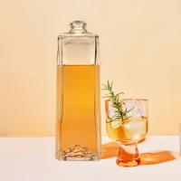 China Screen Printing Hot Stamping Painting Engraving Electroplating Glass Tequila Decanter for sale