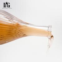 China 450ml Spirit Vodka Glass Liquor Bottle With Cork for Coffee Lovers' Collection for sale