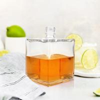 China Acceptable Customer's Logo Glass Bottle for Vodka Whiskey Liquor 500ml 700ml 1000ml for sale