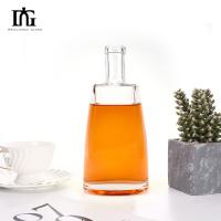 China 700ml 750ml Round Glass Bottle for Beverage OEM/ODM Acceptable Vodka Liquor for sale