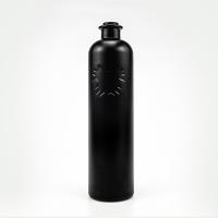 China 750ml Clear Round Glass Bottle With Cork Stopper for Brandy Gin Rum Vodka Tequila Liquor for sale