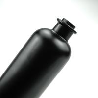 China 750ml Clear Round Glass Bottle With Cork Stopper for Brandy Gin Rum Vodka Tequila Liquor for sale