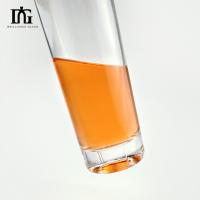 China Glass Collar 750ml Round Empty Flint Liquor Wine Bottle for Whisky/Alcohol/Spirit for sale