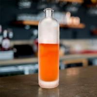 China Heavy Base Bottle for Liquors and Beverage 500ml Extra Flint Glass Ice Wine Bottles for sale