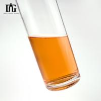 China Industrial Beverage 750ml Clear Gin Vodka Ice Wine Glass Bottle with CORK Sealing Type for sale