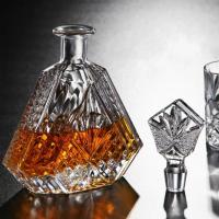 China Crystal Glass Whiskey Bottle for One Stop Shopping of Bulk Liquors and Beverages for sale