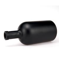 China Customized 500ml Bordeaux Vodka Glass Bottle with Painting Surface Handling for sale