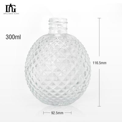 China Low MOQ Glass Bottles for Customized Vodka Whisky Rum Gin Surface Handling Engraving for sale