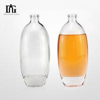China 500ml Wine Vodka Liquor Bottle with Engraving and Hot Stamping Glass Container for sale