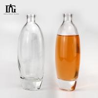 China 500ml Wine Vodka Liquor Bottle with Engraving and Hot Stamping Glass Container for sale
