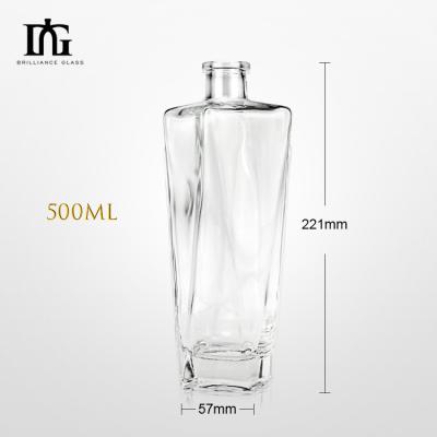 China Screen Printing Hot Stamping Painting Engraving Electroplating Glass Bottle for Champagne for sale