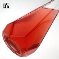 China Special Shaped 500ml/750ml Tequila Whiskey Gin Rum Brandy Vodka Glass Bottles with T Cork for sale