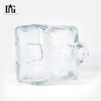 China Clear Black White Tequila Liquor Glass Bottle for Drinks 100ml 200ml 375ml 500ml 750ml for sale