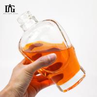 China 700ml 750ml Clear Glass Bottle for Direct Supply of Brandy Rum Whiskey Gin Vodka for sale