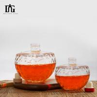 China Flint Glass Bottle for Gin Rum Whiskey Vodka Mescal Brilliance High End 700ml 750ml for sale