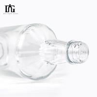 China Glass Base Material 750ml Empty Spirit Whisky Wine Bottle for Alcohol Liquor Bottles for sale