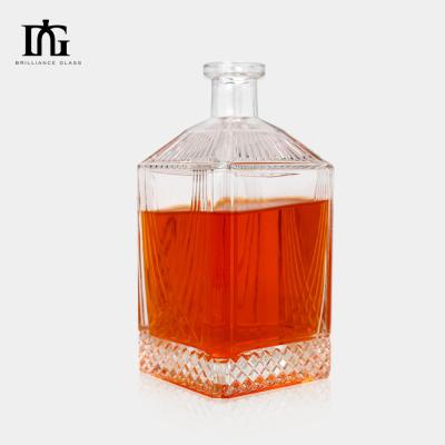 China 700ml 750ml Glass Bottles for Wine Whisky Brilliance Rum Gin Empty Manufacturers Supply for sale