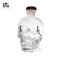 China Brandy Rum Whiskey Gin Vodka Juice 700ml 750ml Clear Glass Bottle Acceptable OEM/ODM for sale